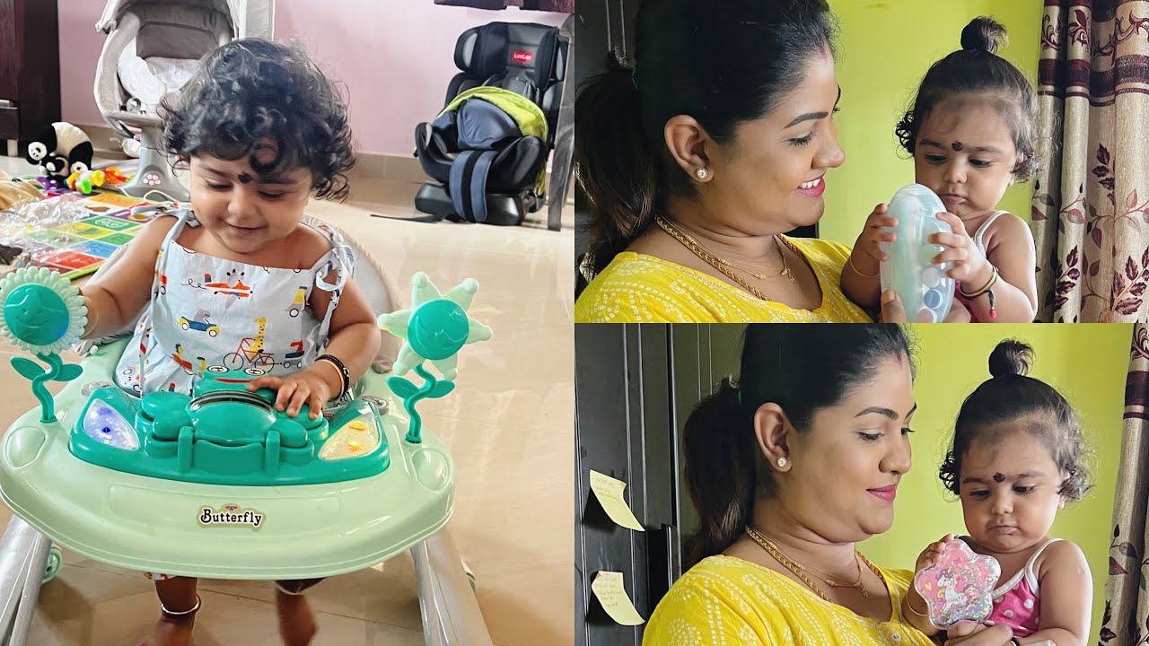 RIYA BABY STARTED HER FIRST WALK //BABY SELFCARE ACCESSORIES // MEESHO ...