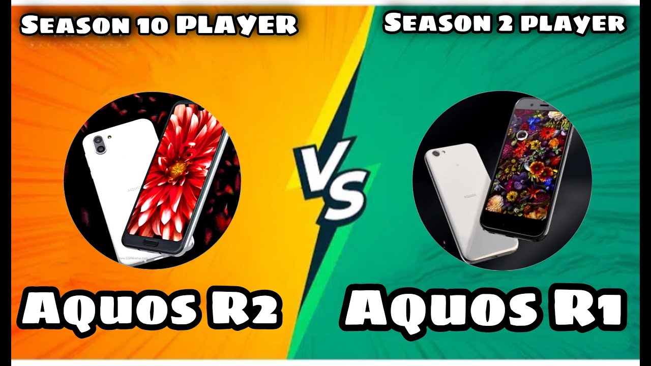 Sharp Aquos R1 vs Aquos R2 pubg Test .who is Best For PUBG Mobile 📲 lag ...