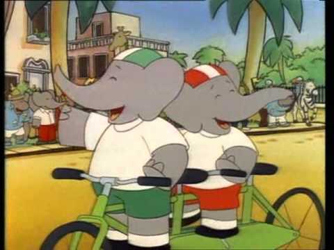 Babar - E07 - Det Stora Cykelracet - (Svenskt Tal) - YouTube