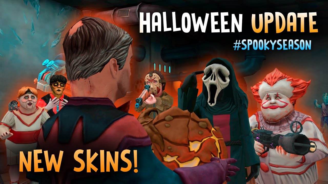 ICE SCREAM 8 / HALLOWEEN UPDATE / NEW SKINS IN CUTSCENES 🎃 - YouTube