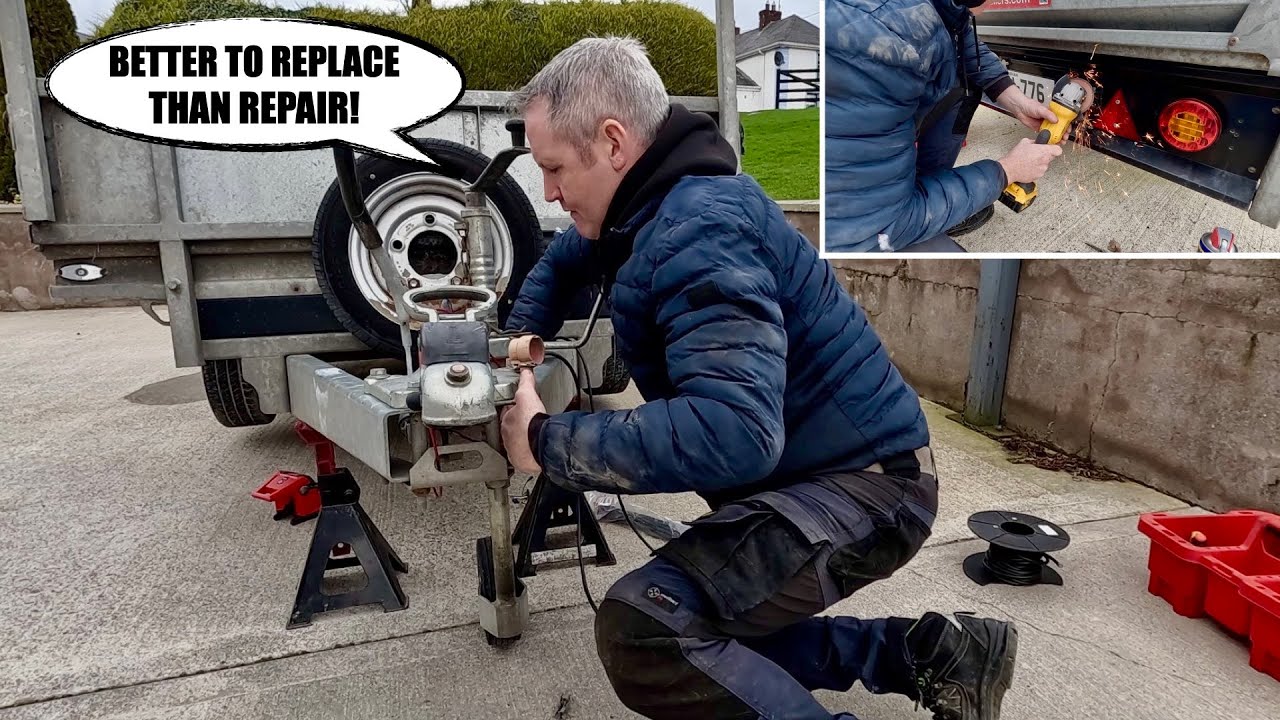Flat Bed Trailer Repairs || Workshop Plastering || Competition Winners ...