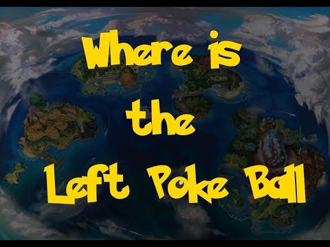 Where Is: The Left Poke Ball (Pokemon Ultra Sun and Moon) - YouTube