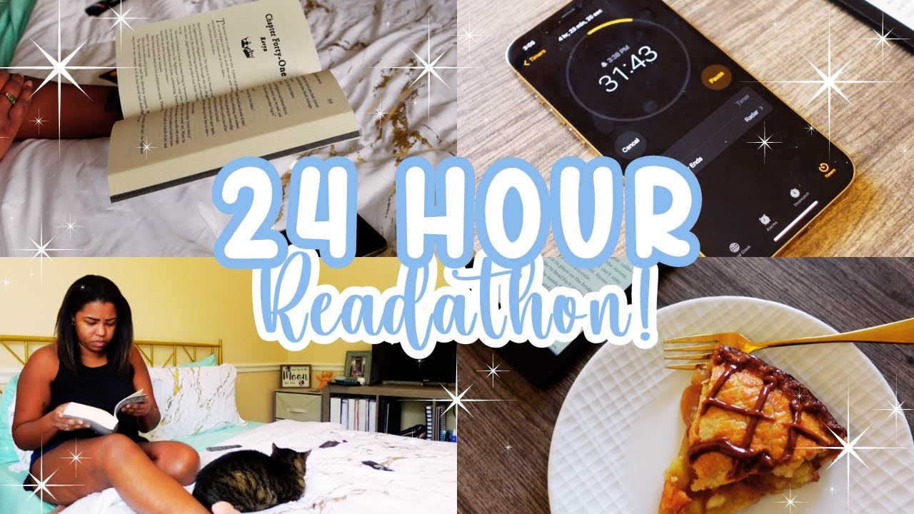 My First 24 HOUR READATHON! 📚 - YouTube