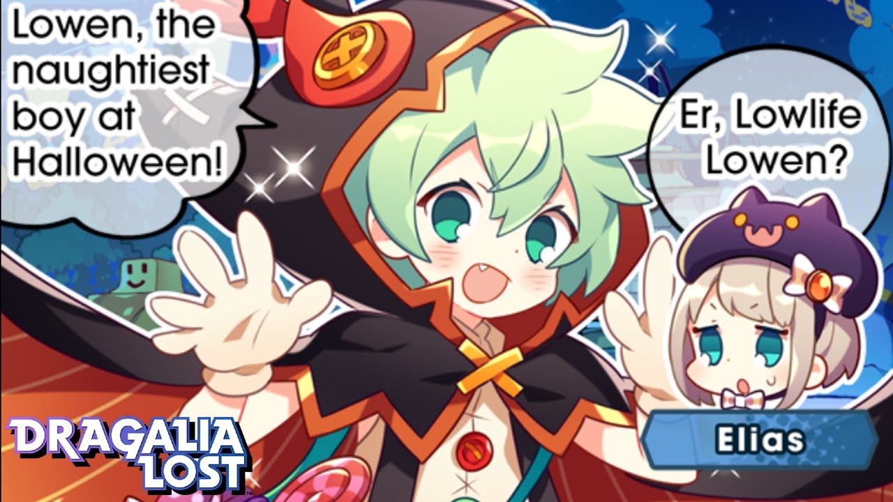 Dragalia Lost (Halloween Lowen) (Adventurer Story) - YouTube