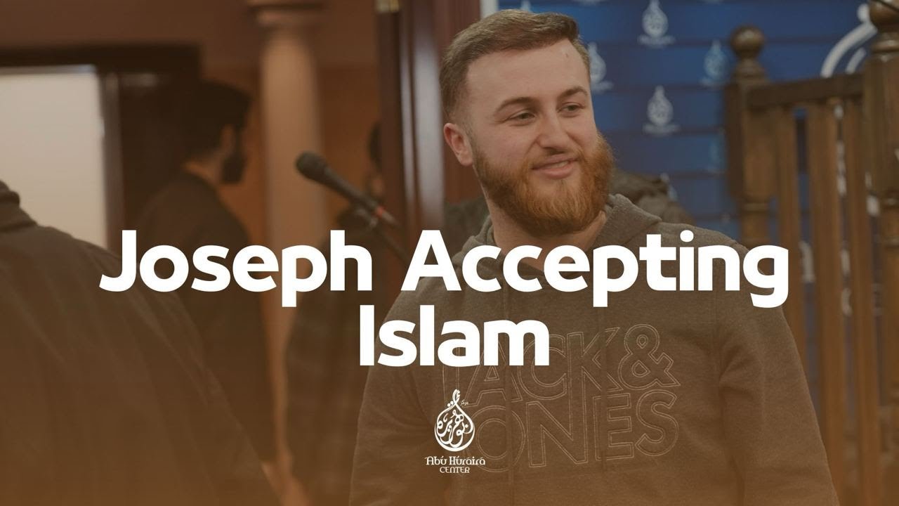 Joseph Accepting Islam - YouTube