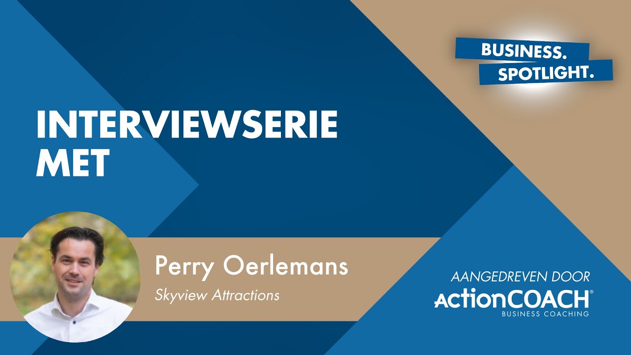 The Business Spotlight interview met Perry Oerlemans Gepresenteerd door ...