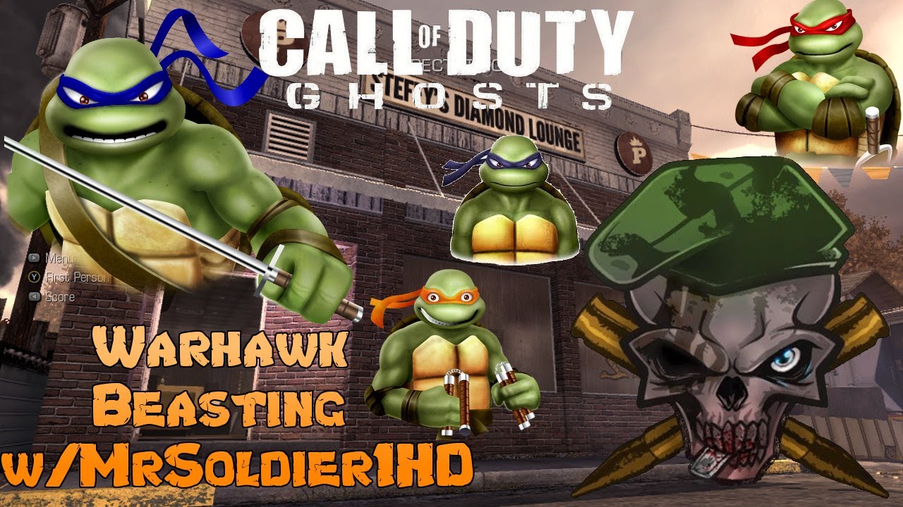 Warhawk Beasting w/@MrSoldier1HD & The TMNT | COD Ghosts "Warhawk ...