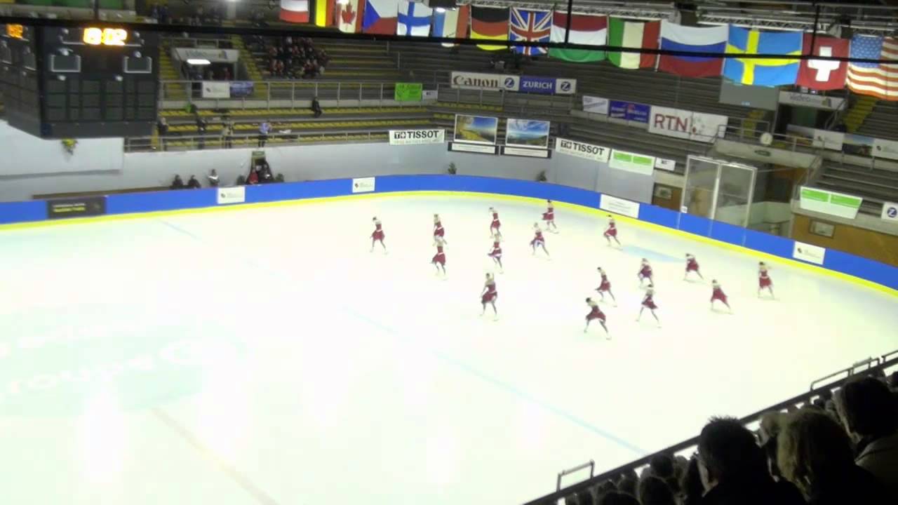 JWCC 2014 - Team Icicles - Free Skating - YouTube