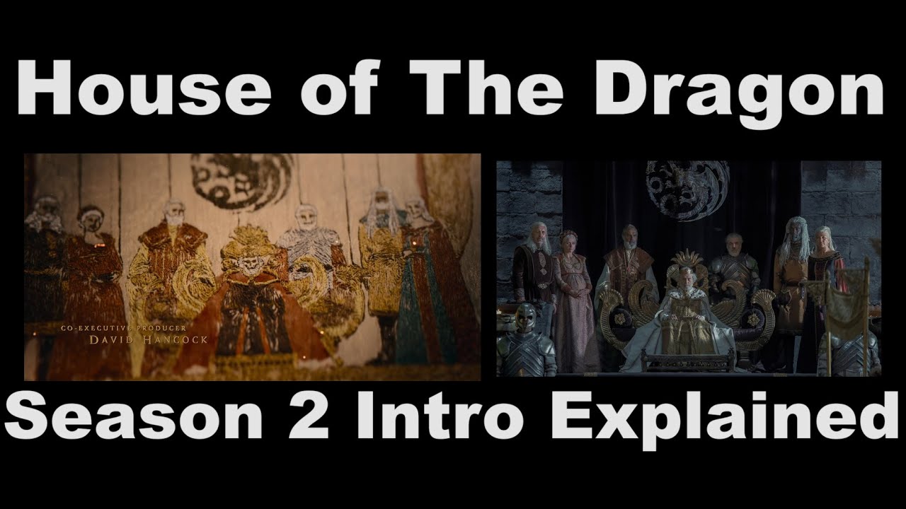 The House Of The Dragon Season 2 Intro Is Full of History And Lore ...
