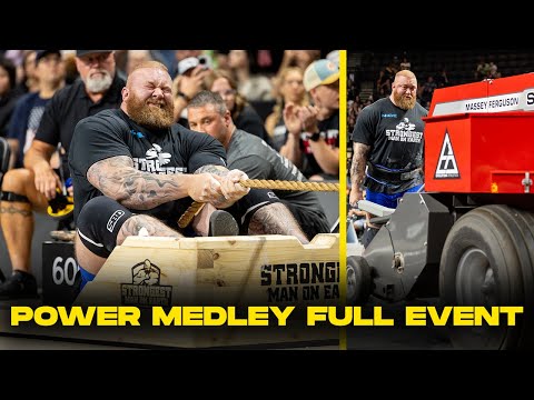 2024 STRONGEST MAN ON EARTH FULL POWER MEDLEY EVENT