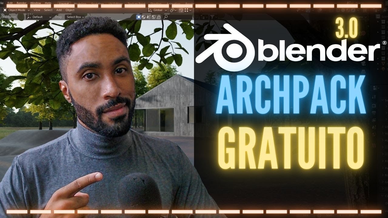 😃ARCHPACK ESTÁ DE VOLTA AO BLENDER 3.0 | Como baixar e instalar o ...