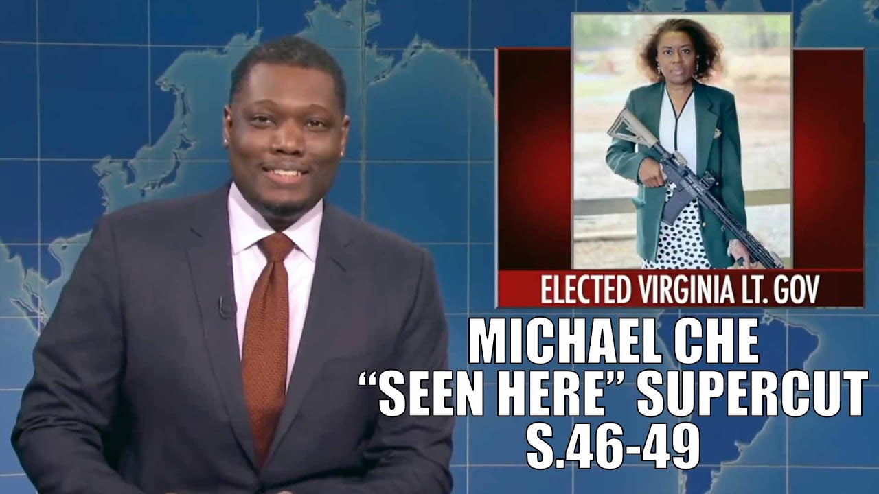MICHAEL CHE Supercut - All His SNL "SEEN HERE" Sketches - Seasons 46 ...