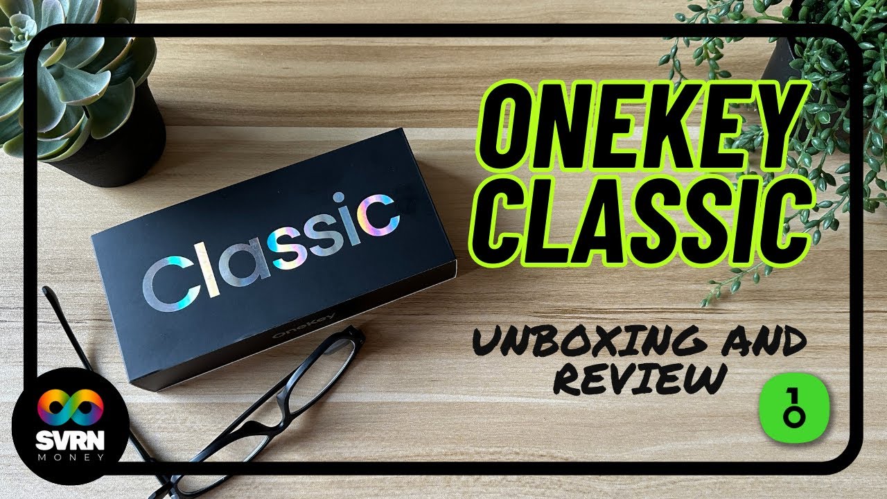 OneKey Classic Crypto Hardware Wallet Unboxing & Review! - YouTube