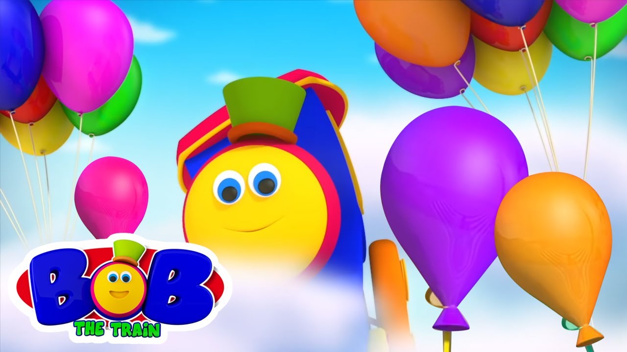 Canción de carrera de globos | Música para niños | Bob el Tren Español ...