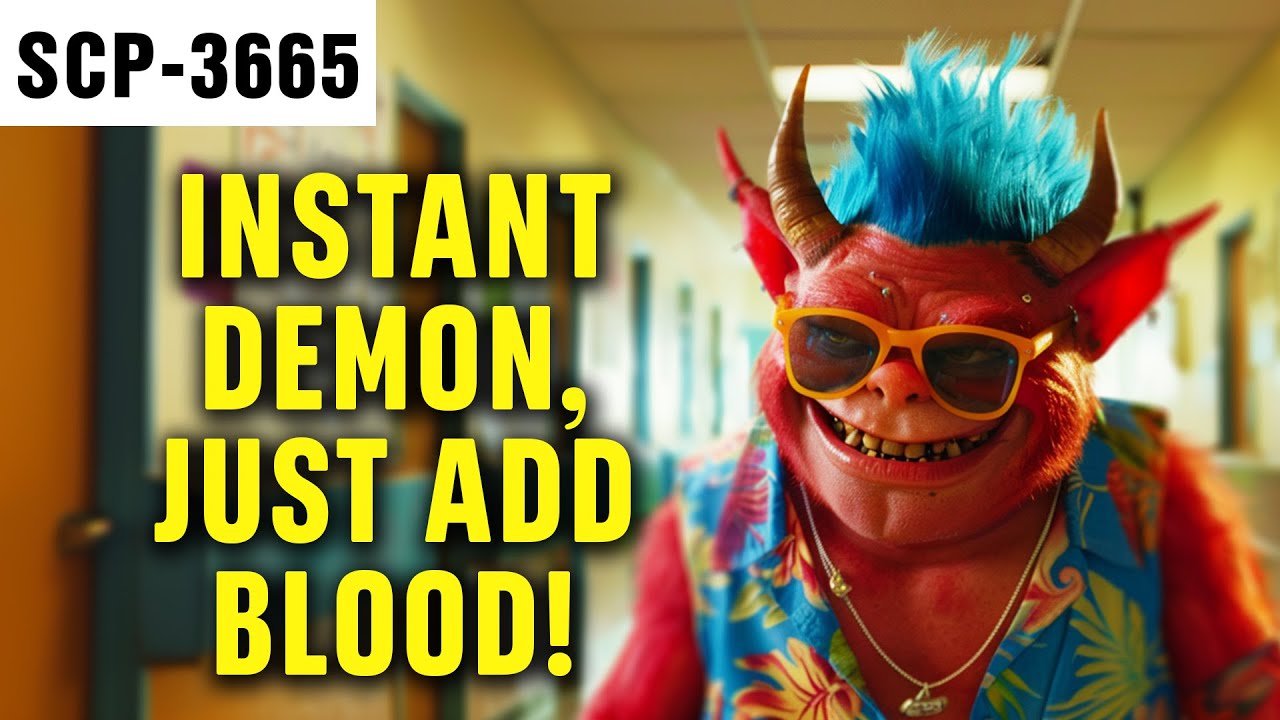 Instant Demon, Just Add Blood! | SCP-3665 - YouTube