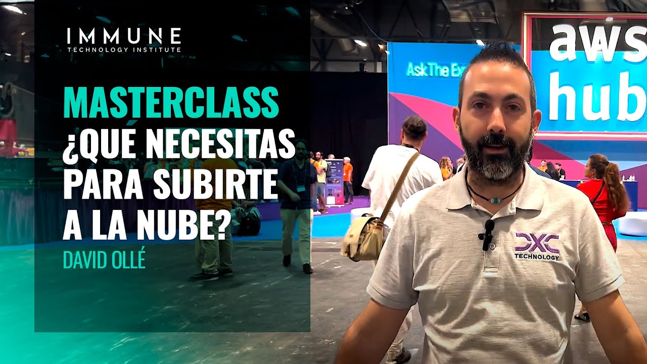 Masterclass | ¿Qué necesitas para subirte a la nube? | David Ollé - YouTube