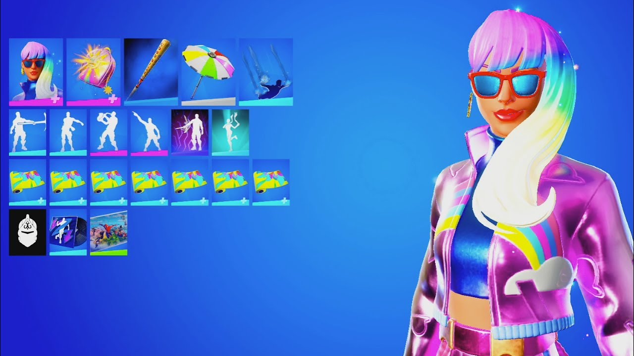 DAWN Skin Showcase in Fortnite - YouTube