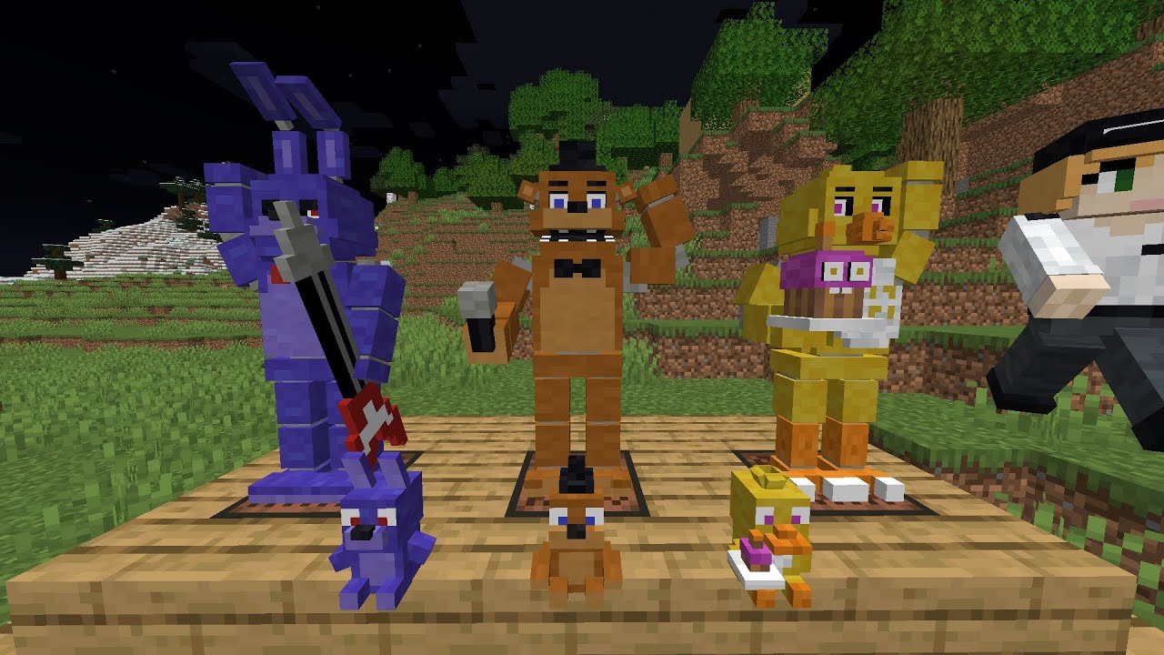 FNAF Concept Datapack For Minecraft (Golden Freddy Update) , 41% OFF