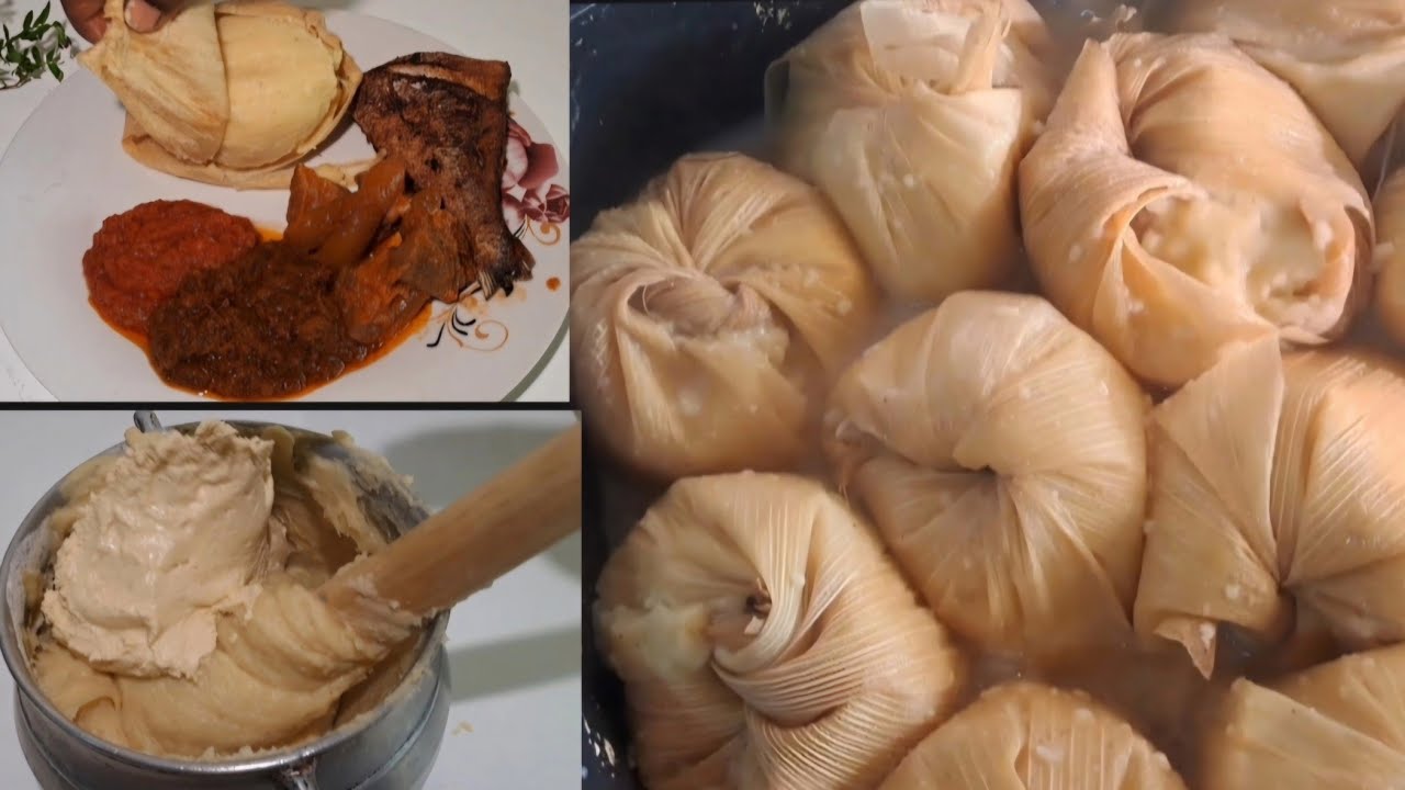 Easy way to make Ga kenkey at home. #NOSTRESS# - YouTube