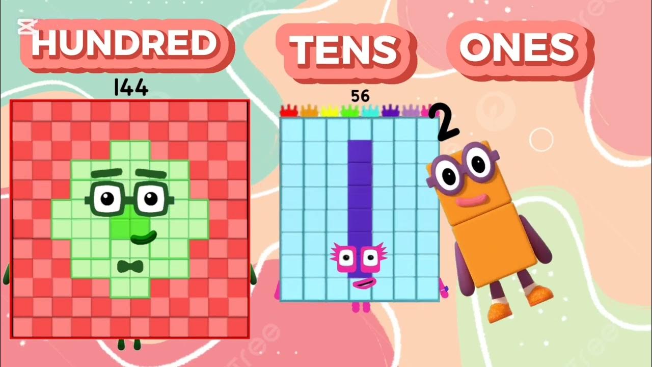 NUMBERBLOCKS HUNDRED TENS ONES PLACE VALUE | ADDITION OF BIG NUMBERS |LEARN TO COUNT | learning ...