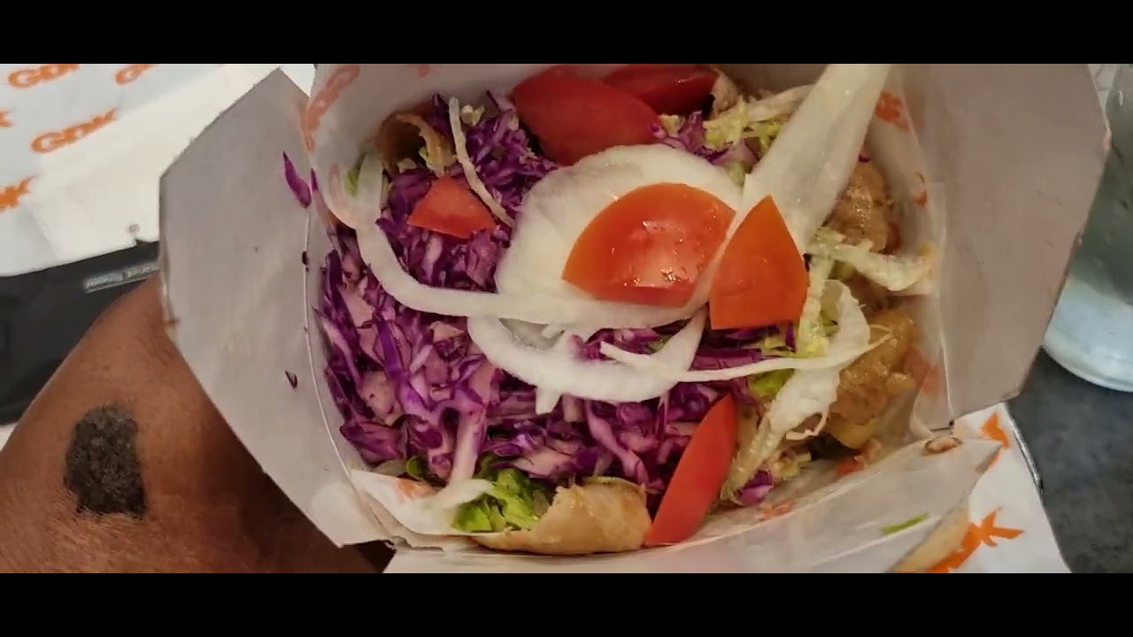 gdk German doner kebab burger and mix doner box - YouTube