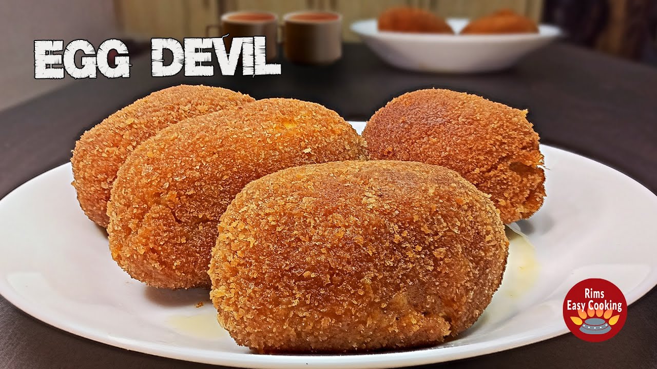 Egg Devil Recipe | Spicy Scotch Eggs | Egg Potato Cutlet [RECR1] - YouTube