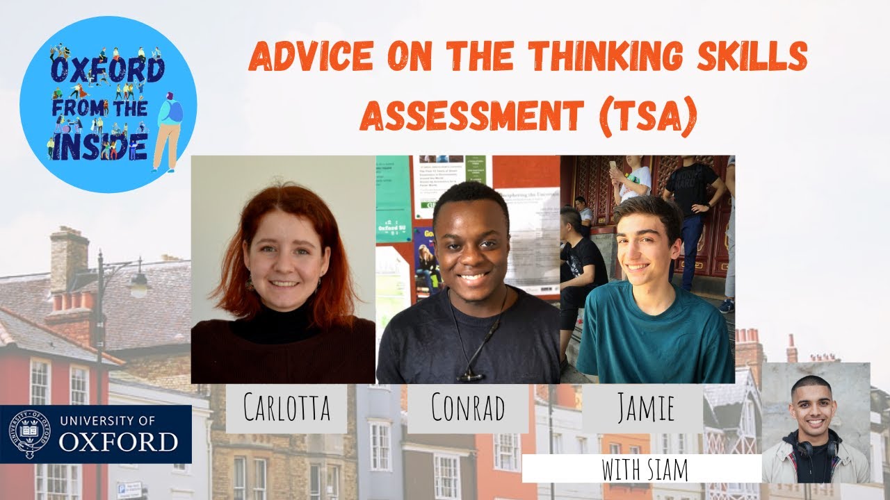 Oxford from the Inside #36: Thinking Skills Assessment Advice (TSA ...