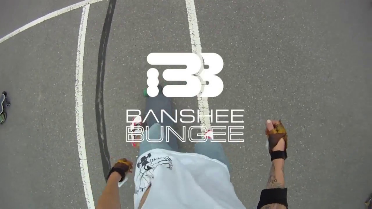 Banshee Bungee Longboarding - YouTube