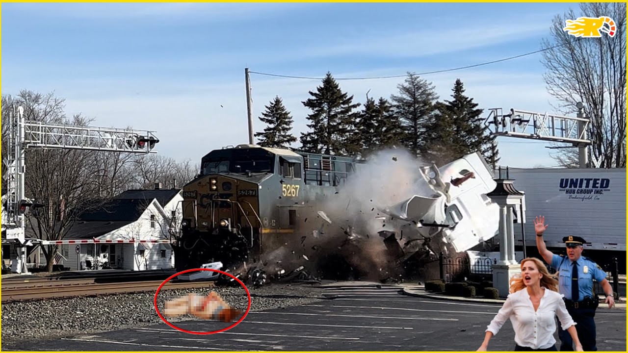Most Unbelievable Train Crashes Moments Caught on Camera - Best Of ...