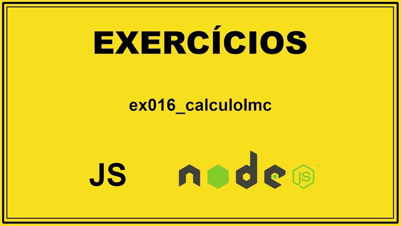 JavaScript - Exercício Cálculo IMC 2 - YouTube