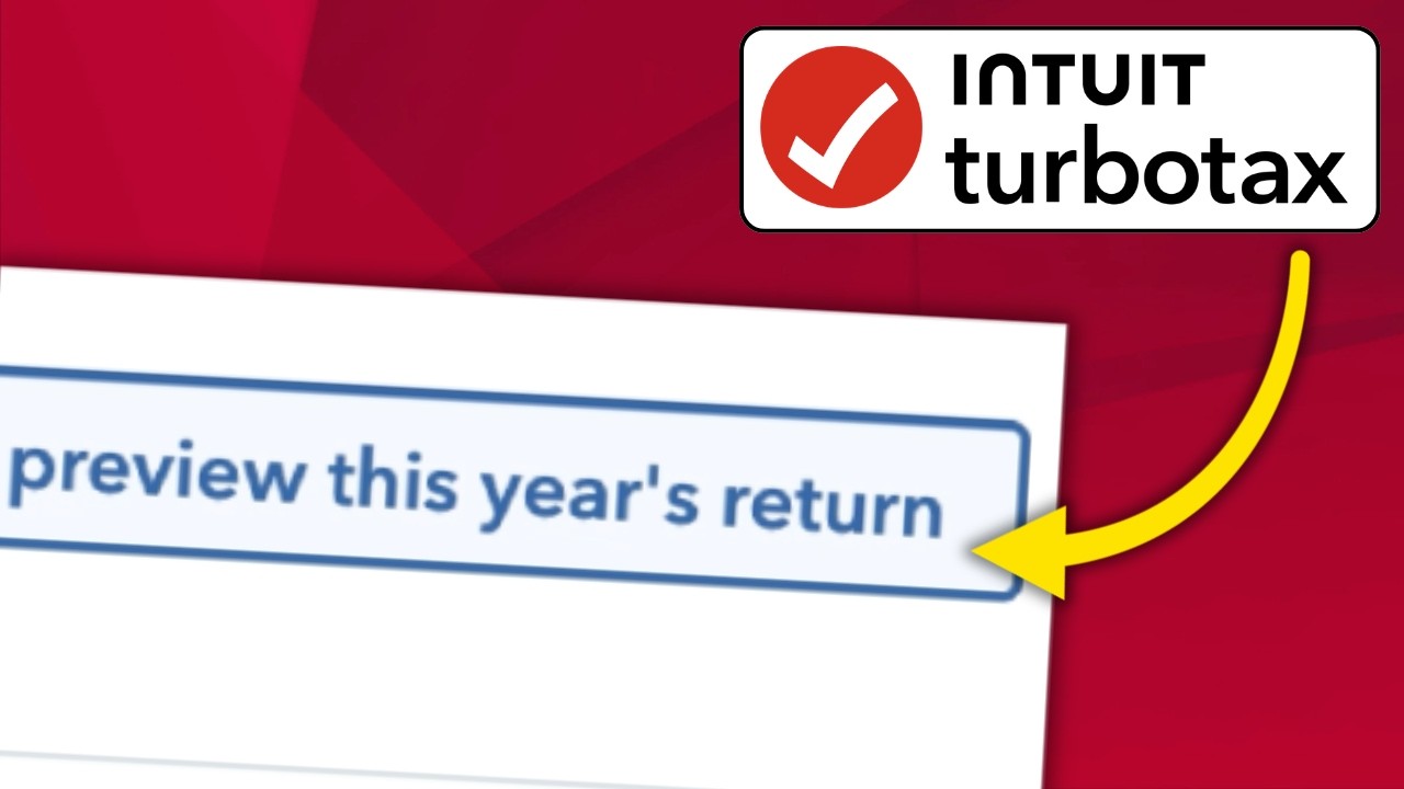 How to Preview Your Tax Return on TurboTax | View Your Return before ...