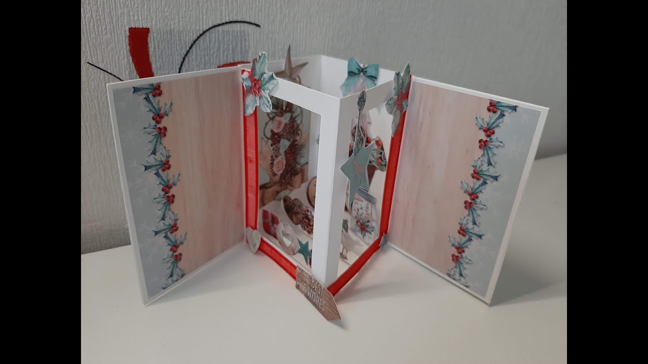 Tutoriel complet de la carte vitrine avec les DIY card Making Action ...
