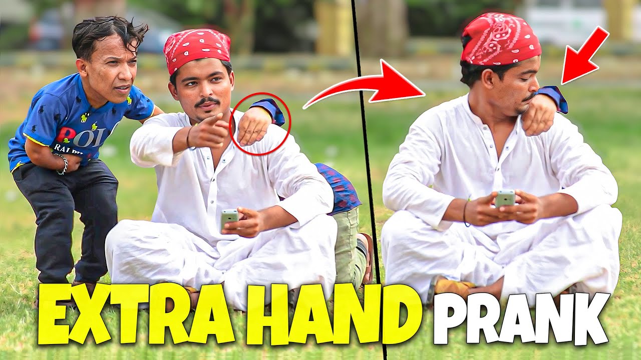 Extra Hand Prank (Pt 7) - Funny Reactions | New Talent - YouTube