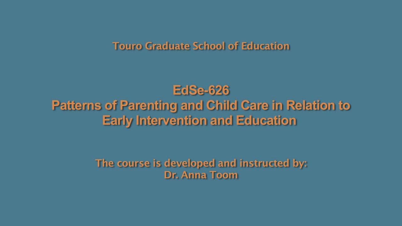 EdSe 626 Dr. Anna Toom - YouTube