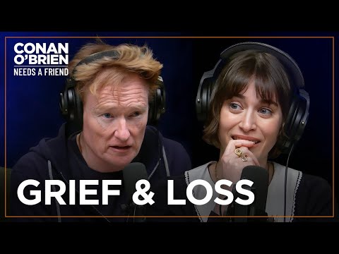 Lizzy Caplan & Conan Feel Like Adult Orphans | Conan O'Brien Needs A Friend