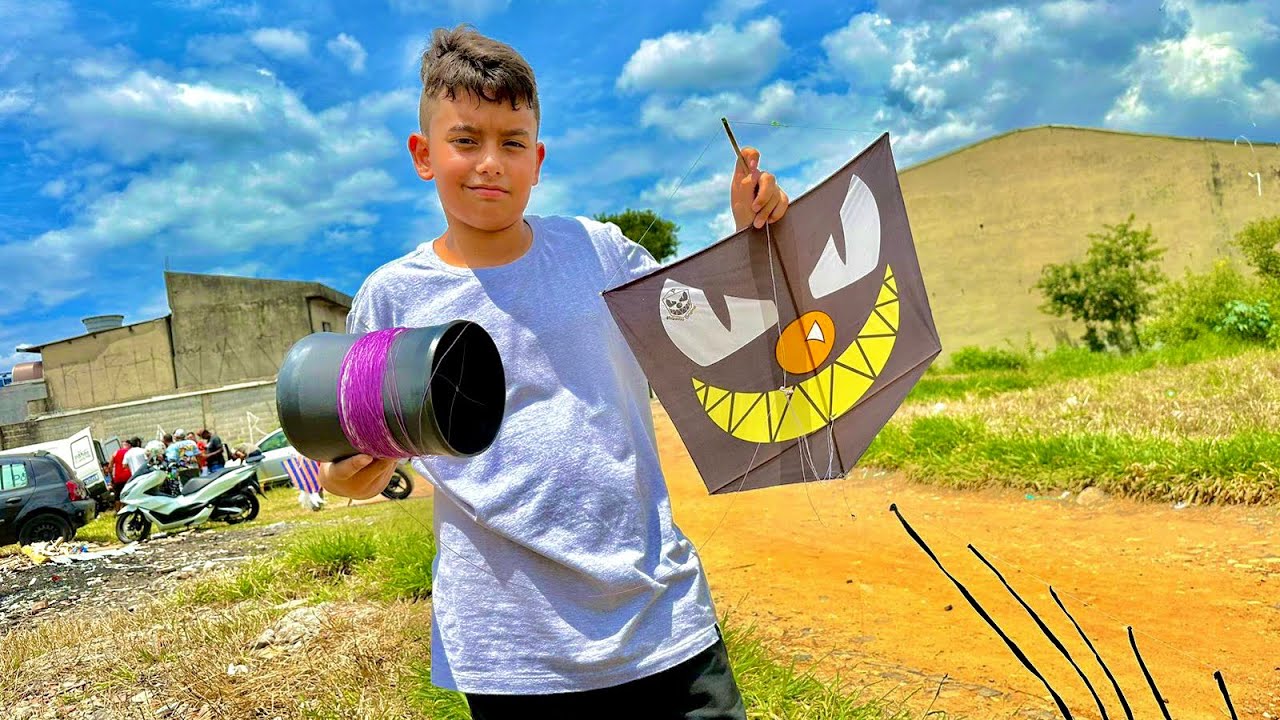 Pipa Do MALVADÃO Corta Fácil , Pedrinho é bom no Rélo ?? - YouTube