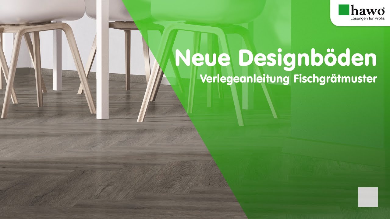 Designbelag Vinyl schwimmend verlegen - Fischgrät oder Fischgrat-Muster ...