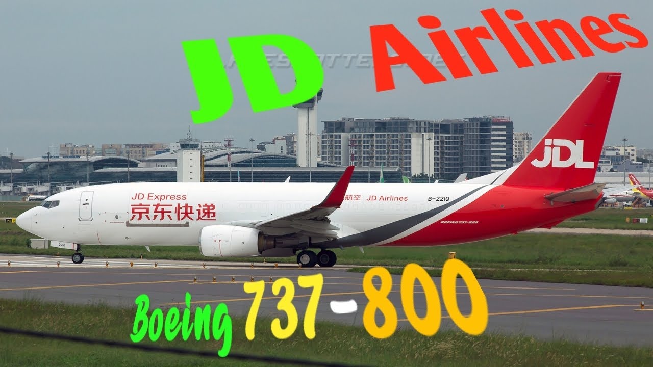 JD Airlines Boeing 737-800 Flight Pushed Back & Take Off Ranaway video ...