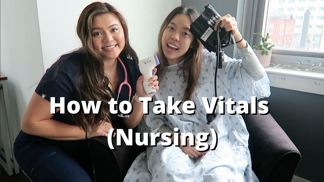How To Take Vitals (Nursing): Blood Pressure, Heart Rate, Apical Pulse ...