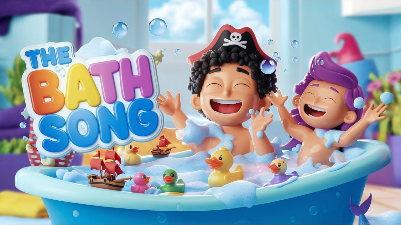 The Bath Song | Splish Splash Fun for Kids | Sing-Along - YouTube