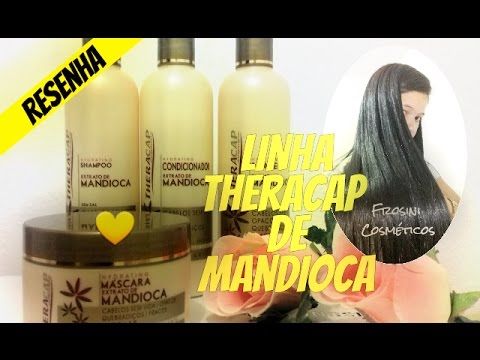 LINHA THERACAP DE MANDIOCA! Resenha Completa! por Segredo dos fios ...