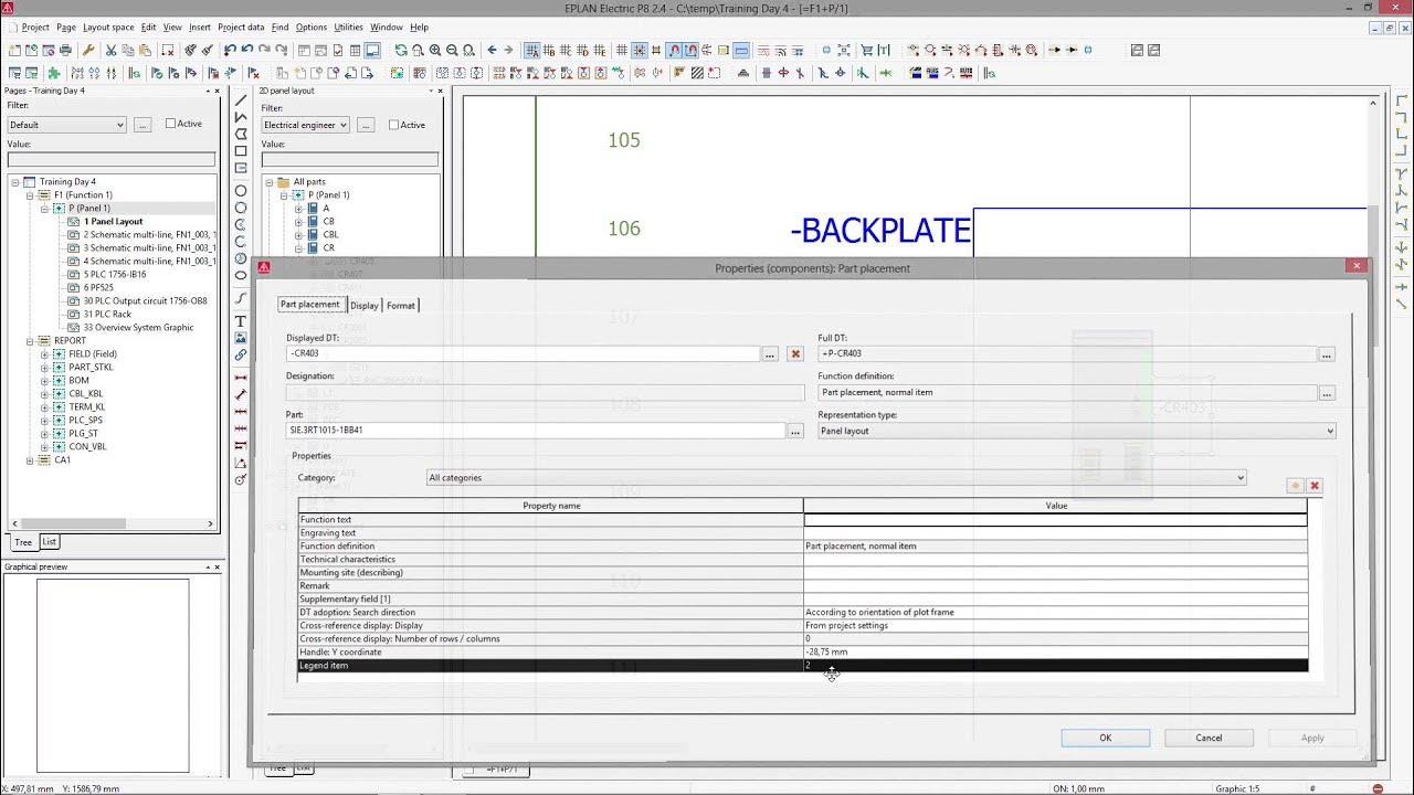 EPLAN Tutorial PanelLayout 2D Basic - YouTube