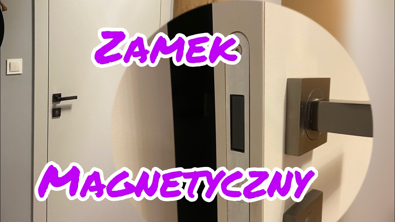 Zamek magnetyczny w drzwiach bezprzylgowych wewnętrznych - zalety ...