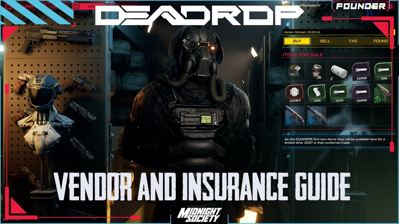 DEADROP Snapshot VI Vendor Tutorial & Insurance Guide - YouTube