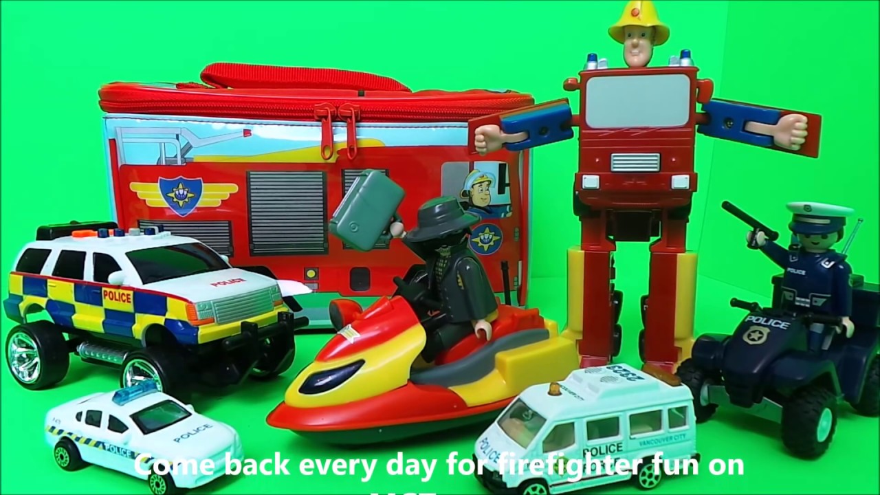 Feuerwehrmann Fireman Sam What's in his Lunch Box Full Episode of ...