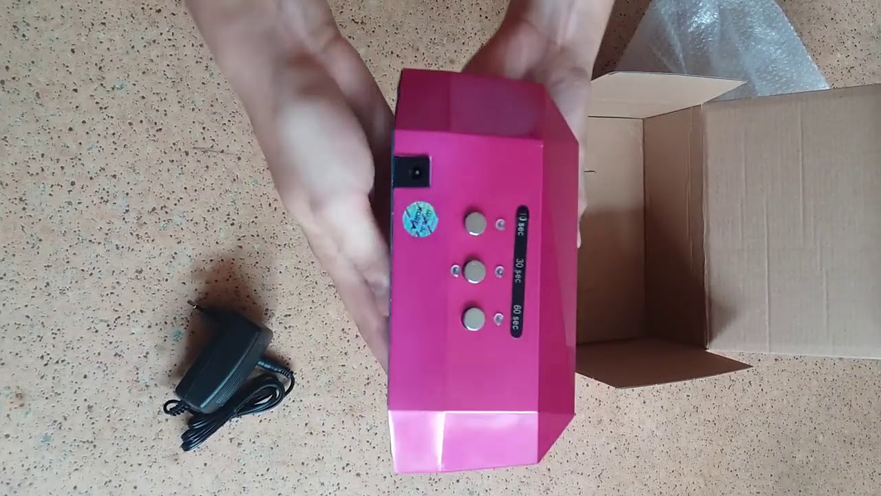 CCFL+LED UV 36 W για ιμιμονιμο, gel, polygel, acrygel - YouTube