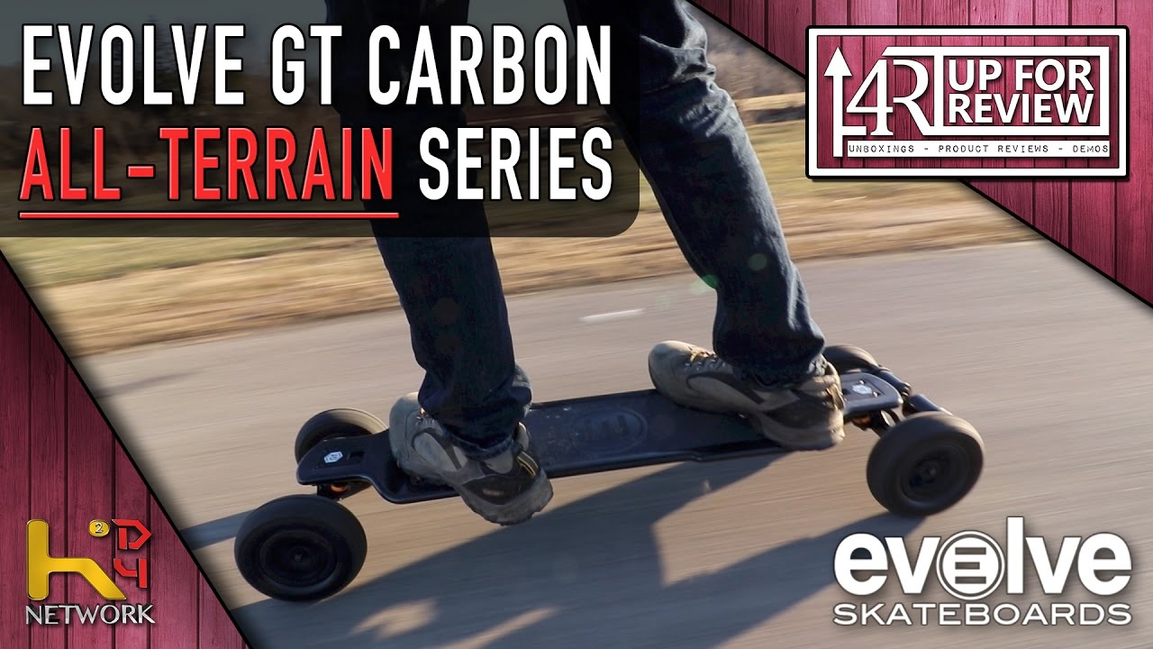 Evolve GT Carbon All-Terrain Electric Skateboard (Unboxing & In-Depth ...