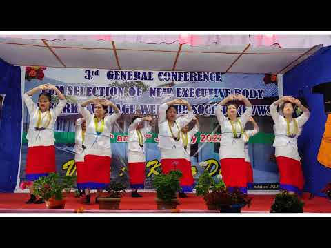 Beautiful Dance by karko pasighat Ane party on rd gen.cnfrenc KVWS on 8th night#arunachal
