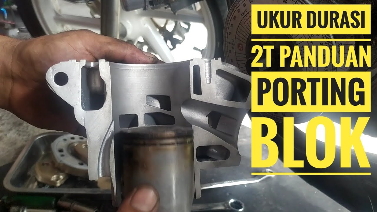 Modifikasi / porting 2Tak , hitung durasi blok 2Tak - YouTube