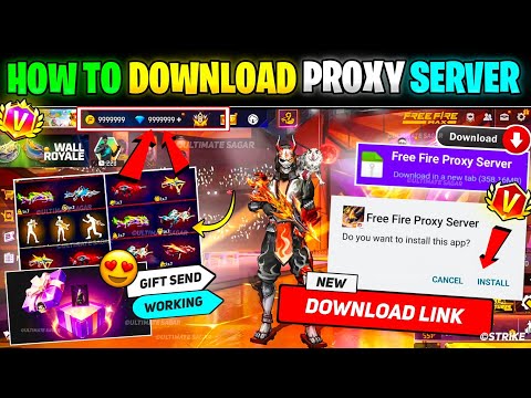 How To Download Proxy Server Free Fire || Free Fire Proxy Server | Proxy Server Kaise Download Karen